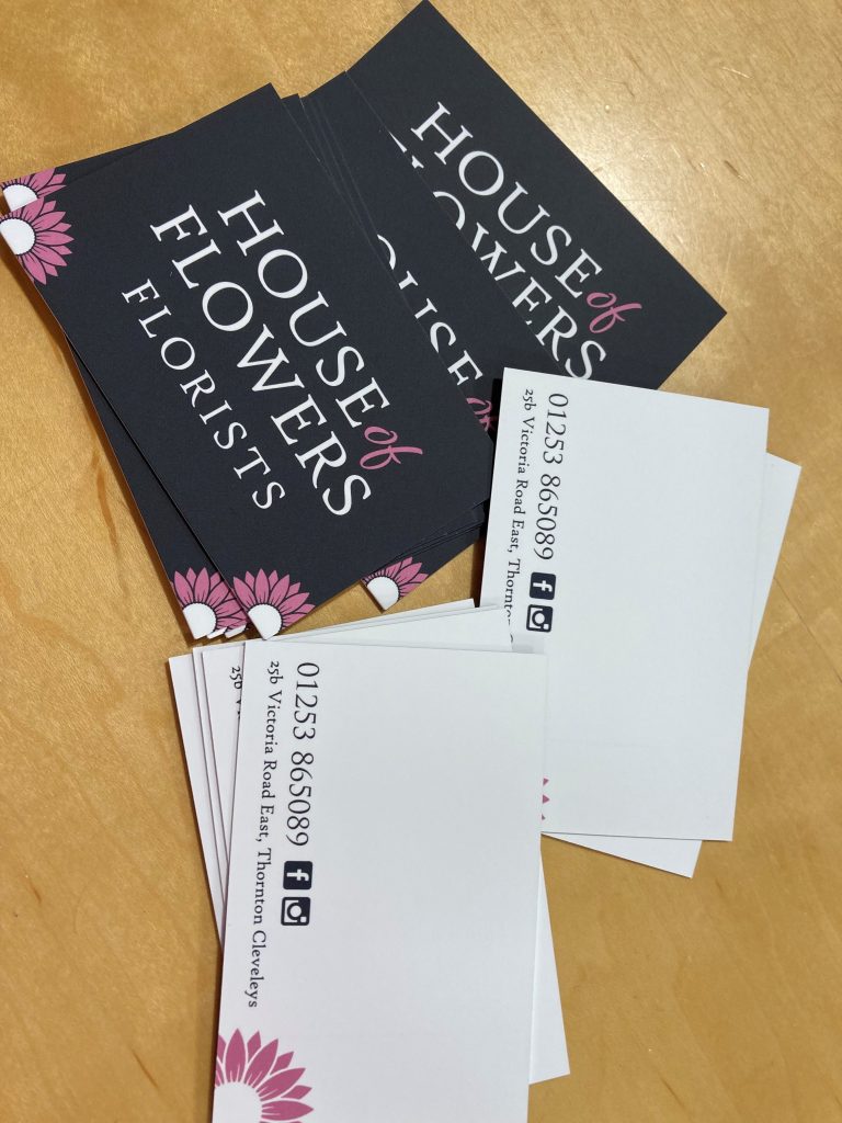 Business Cards & Leaflets - Divine Signs